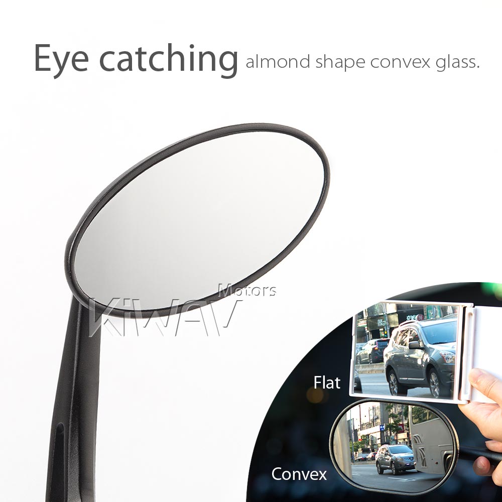 All Products: Ultra black bar end mirrors compatible with Specific ...