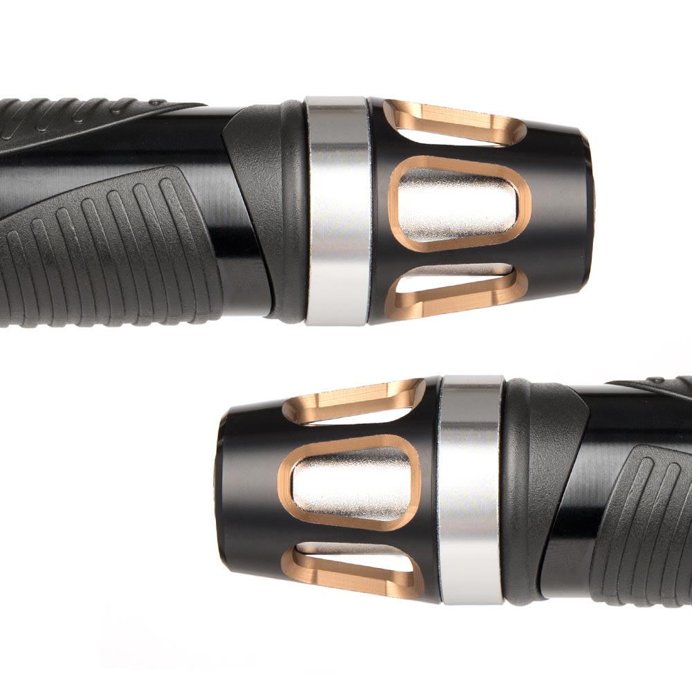 All Products: Tower titanium bar ends w/ silver base 8mm