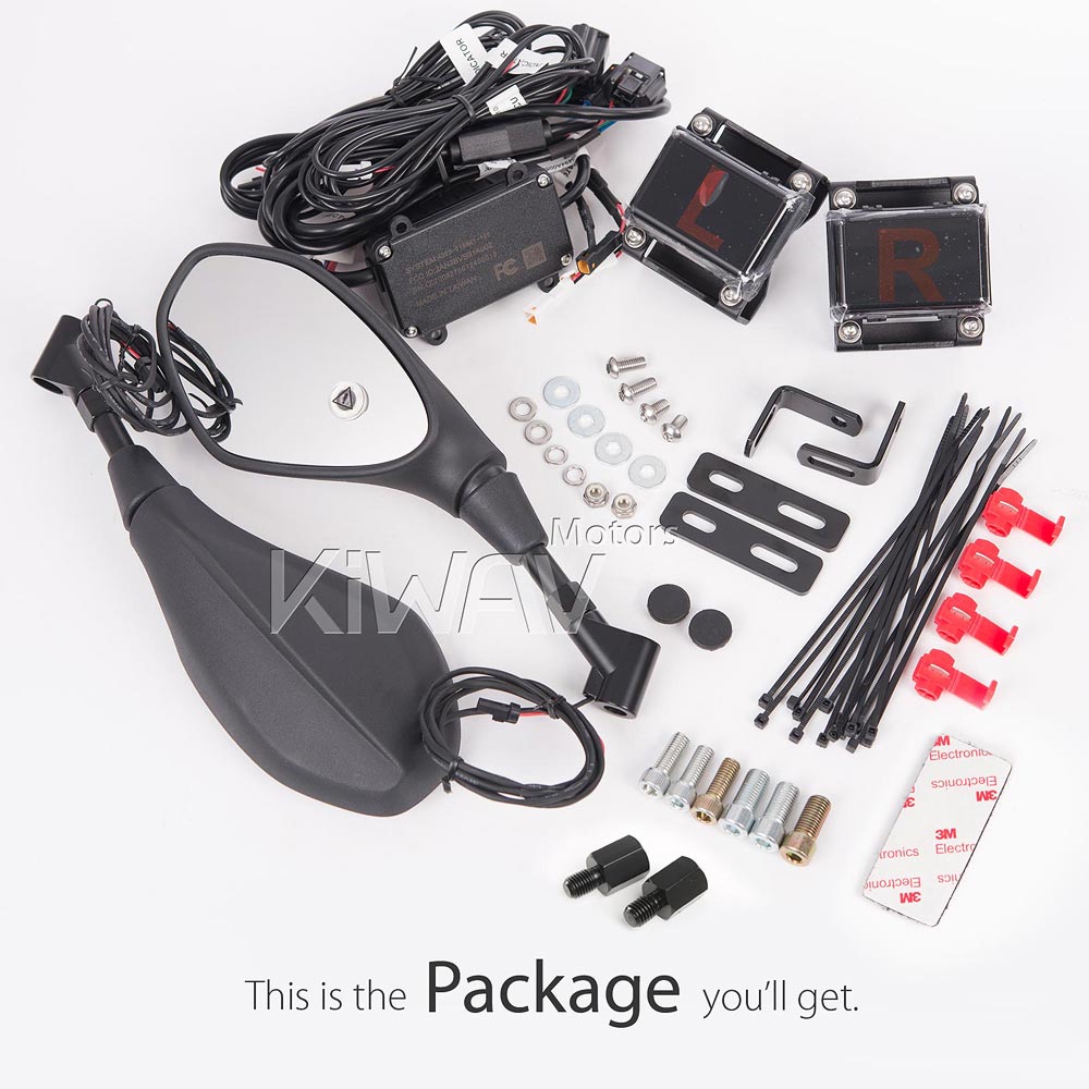 for BMW: BSD system with Nonam mirrors compatible with most BMW