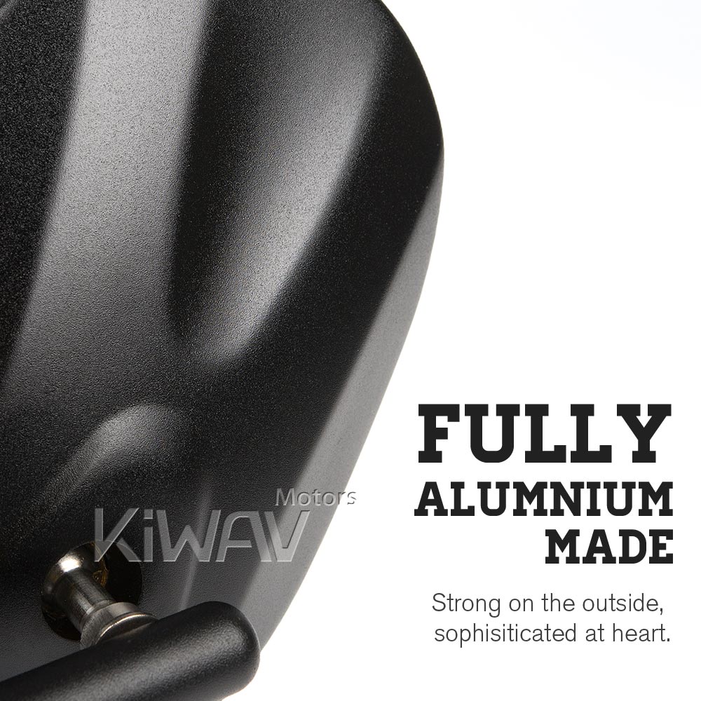 All Products: Stark black bar end mirrors compatible with Harley ...