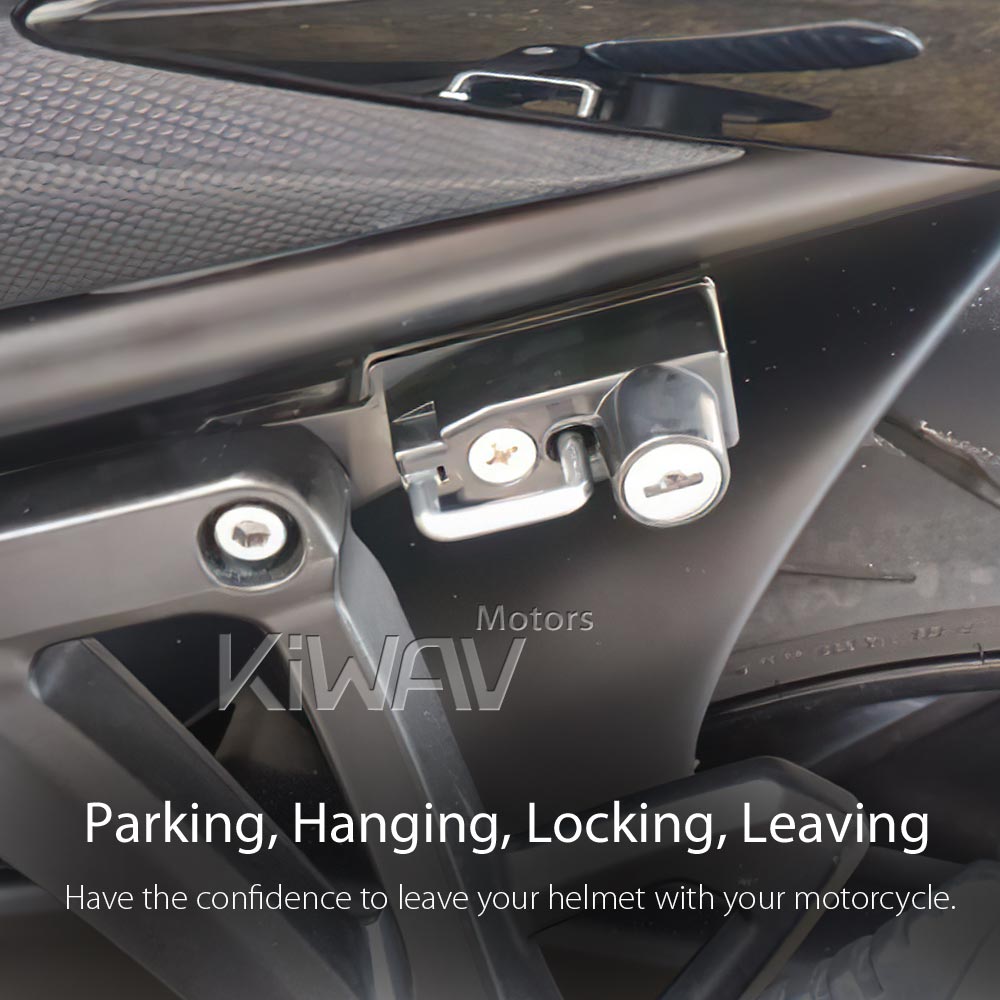 Tools & Accessories: motorcycle helmet lock black compatible with ...