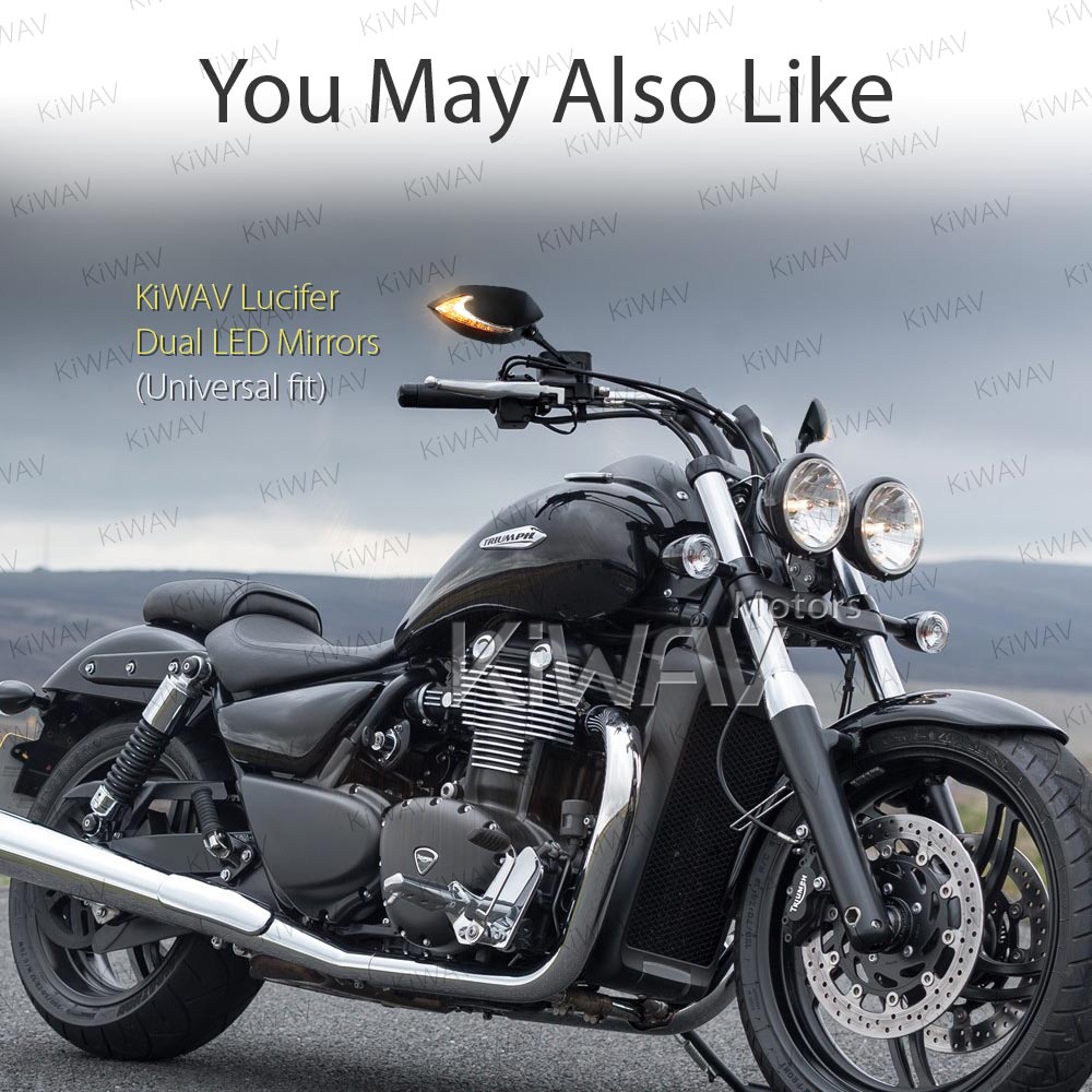 OEM replacement: OEM replacement mirror black compatible with Triumph ...