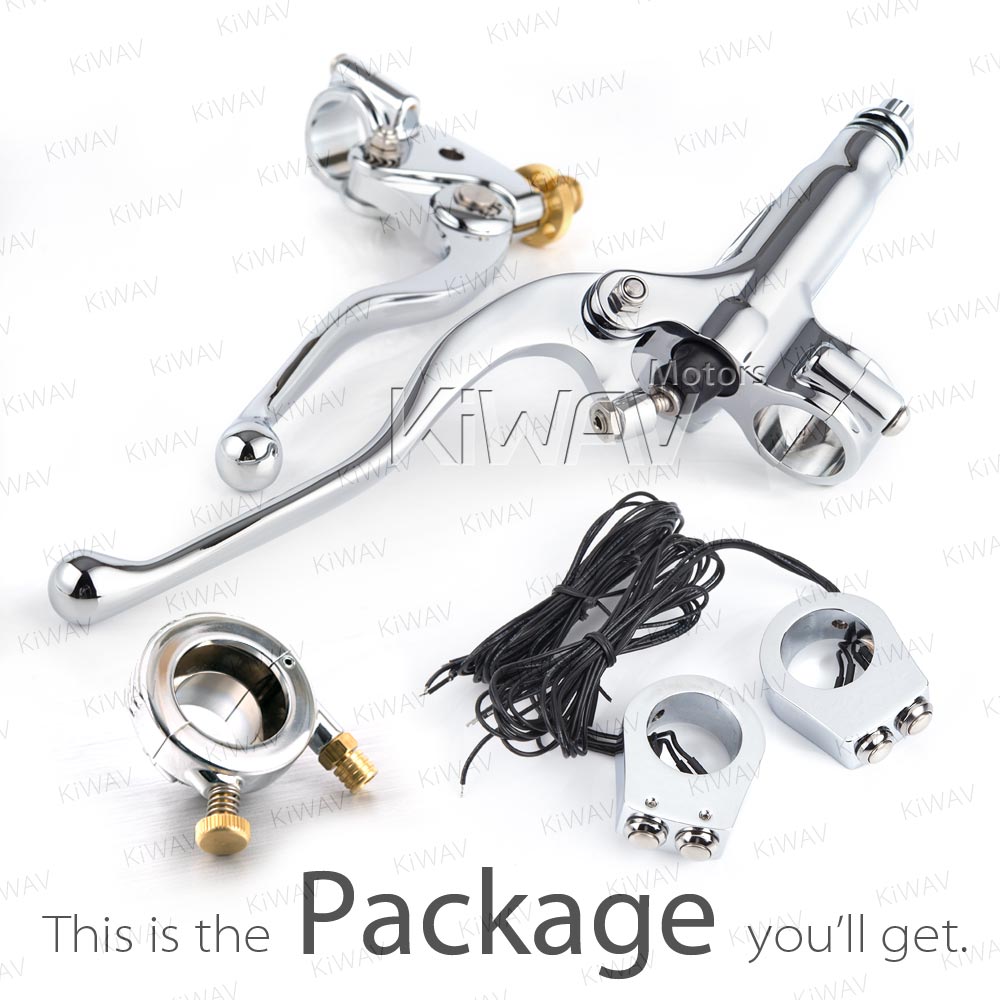 All Products: Vintage hand control chrome w/ throttle clamp and ...