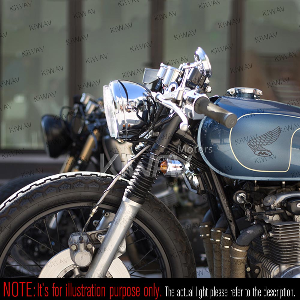 All Products: 5-3/4 inch ECE LHD headlight chrome bottom mount