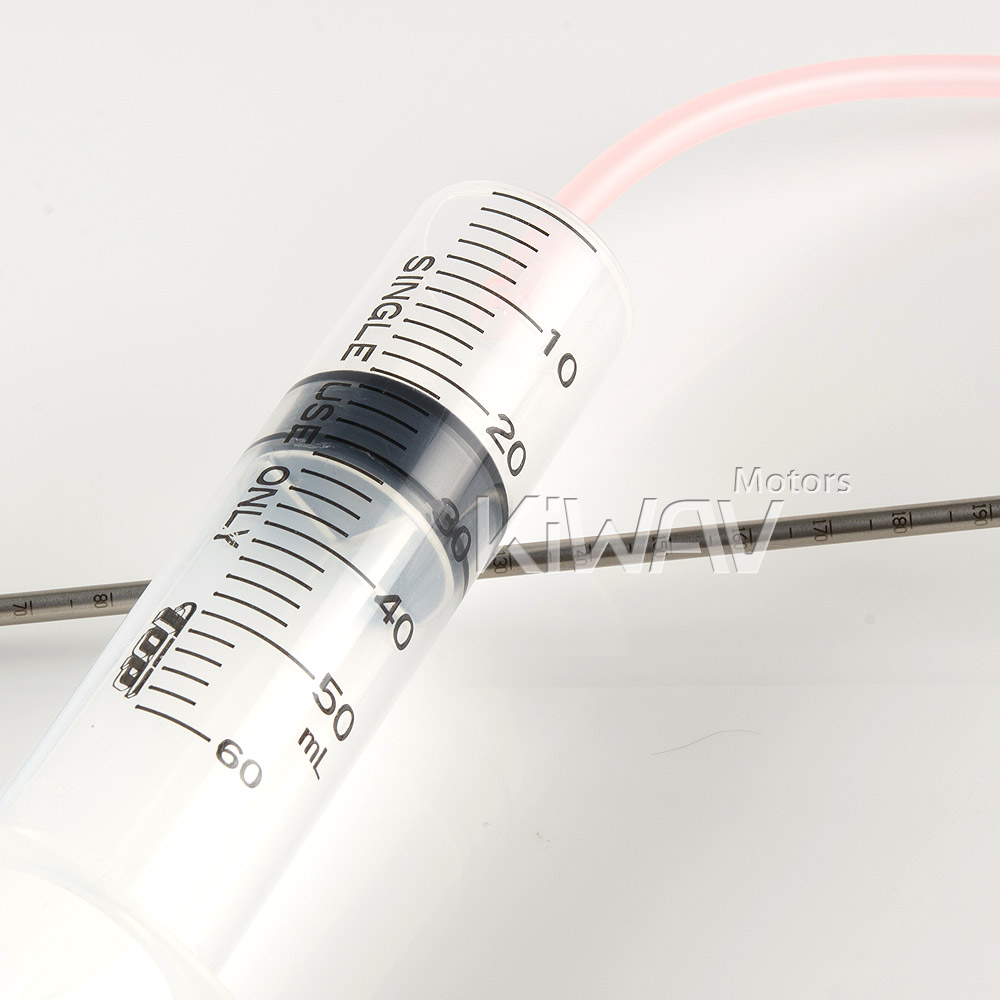 Fork oil level gauge tool