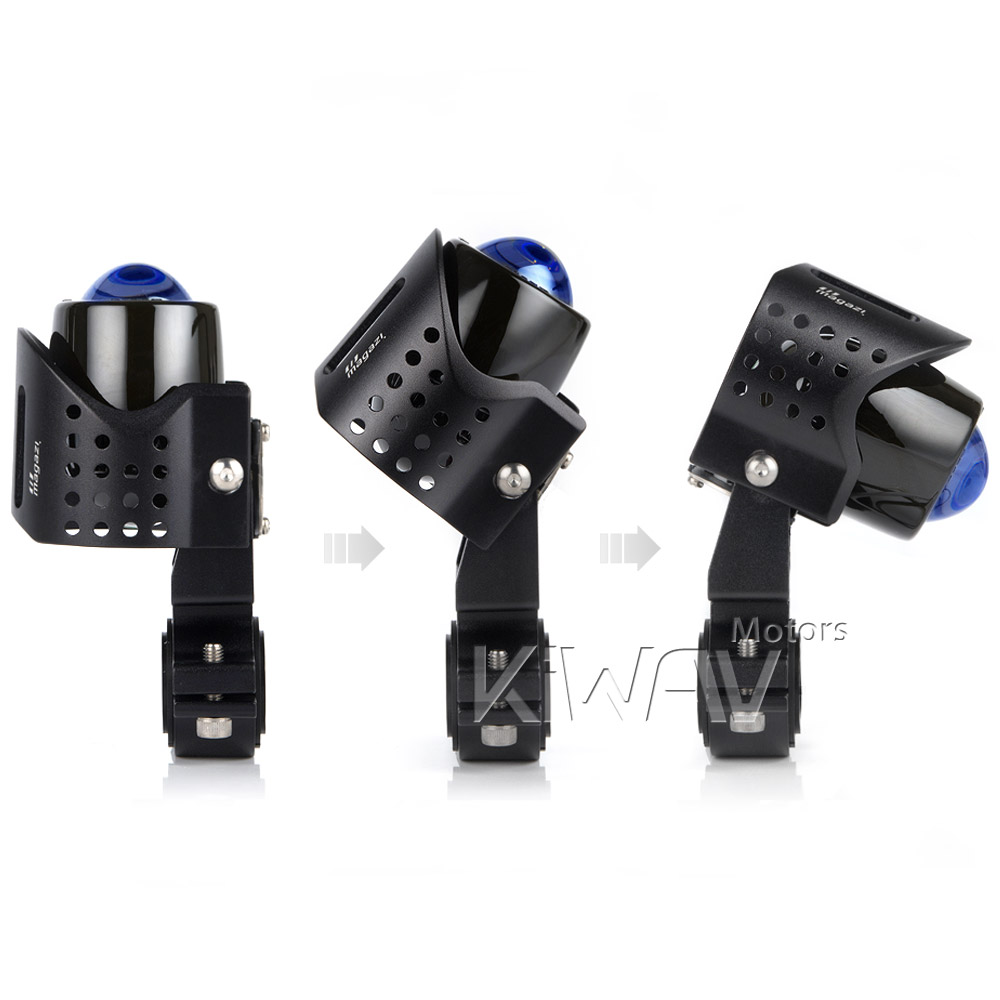 fog: Round fish-eye fog light black